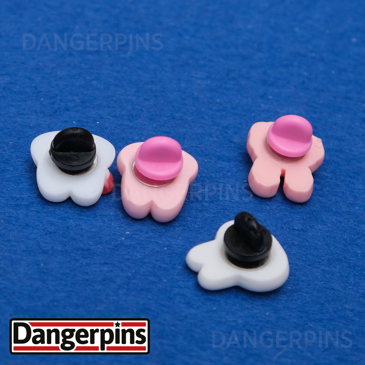 Set of 4 Bunny Head Pins – Dangerpins